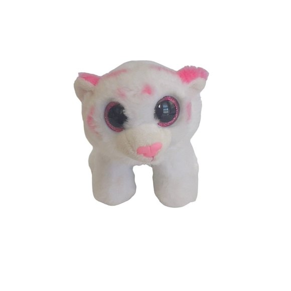 Ty | Toys | Ty Beanie Boos 8 Tabor Pink White Striped Tiger Plush ...